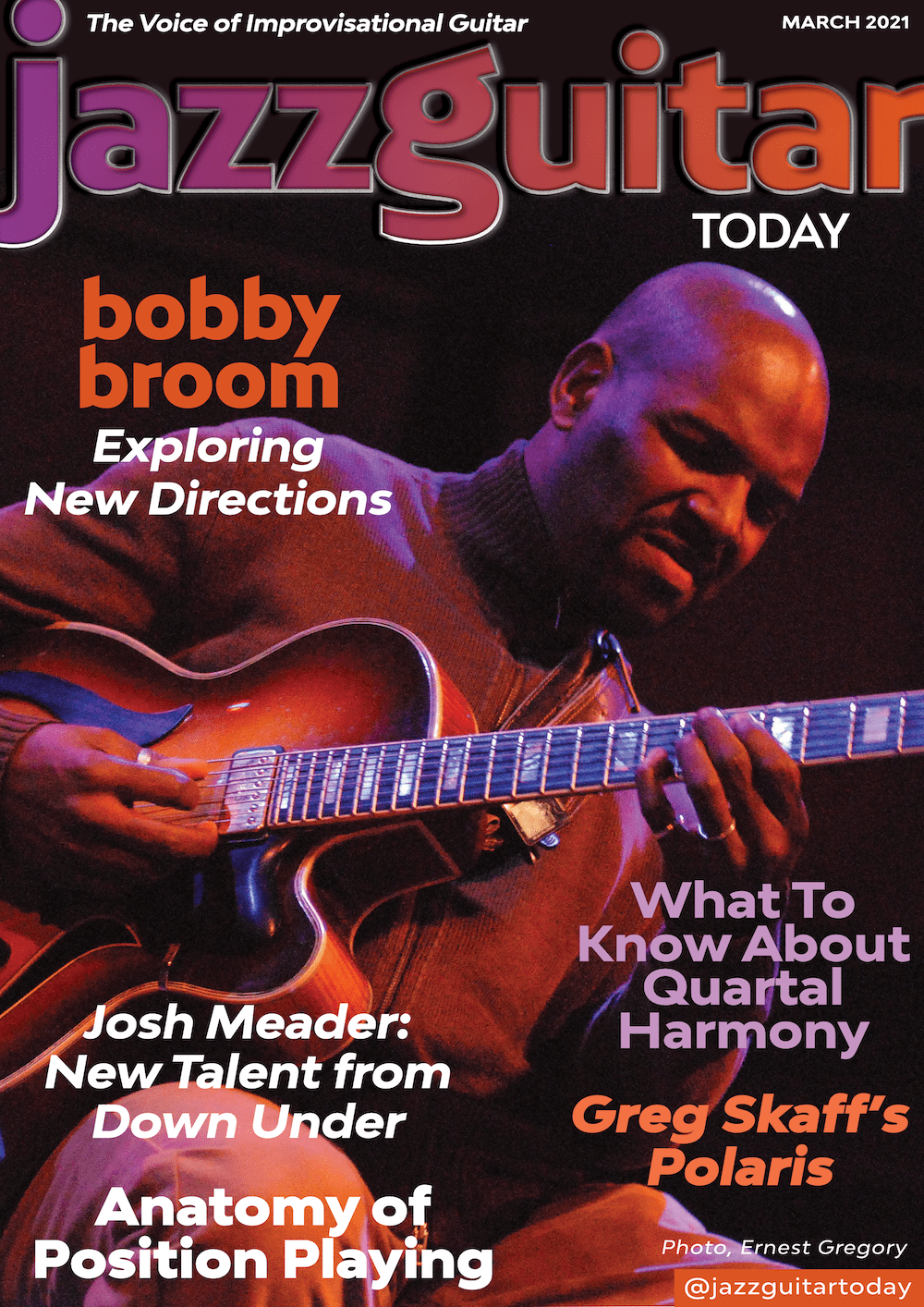 Bobby Broom Explores New Directions - Jazz Guitar Today