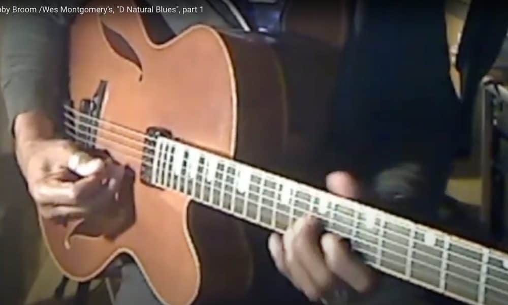Bobby Broom Analyzes Wes Montgomery's "D Natural Blues" - Jazz Guitar Today